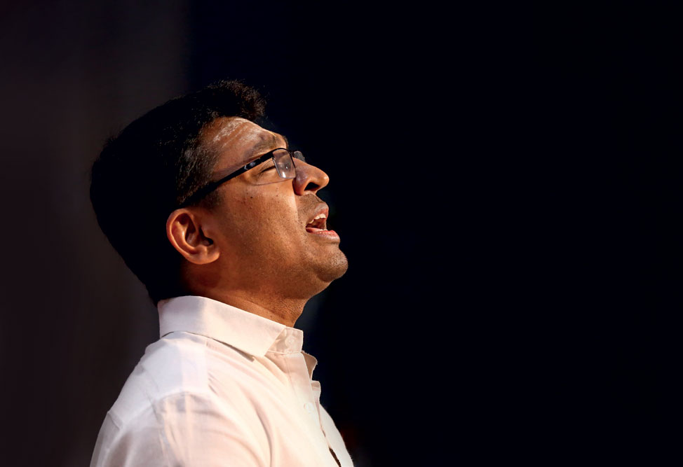 Carnatic vocalist Palghat Ramprasad, who melds math and music, sings an ...